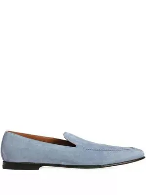 Dolce & Gabbana Suede Slip-on Loafers - Blue