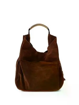 Moschino Suede Tote Bag