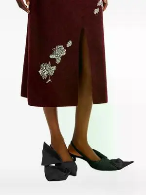 Erdem Embellished Midi Skirt
