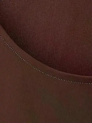 Brunello Cucinelli Sequin-trimmed Sleeveless Top