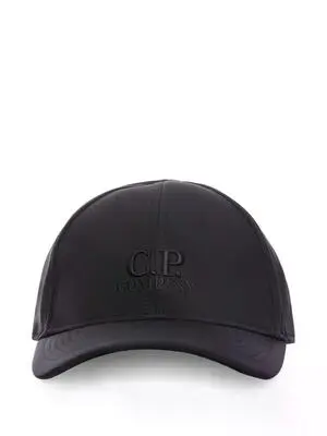 C.P. COMPANY Logo-embroidered Baseball Cap - Black