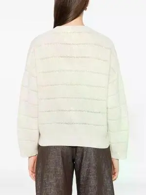Brunello Cucinelli Open Knit Sweater