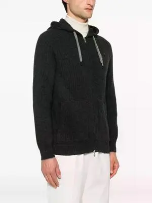 Brunello Cucinelli Cashmere Cardigan - Grey