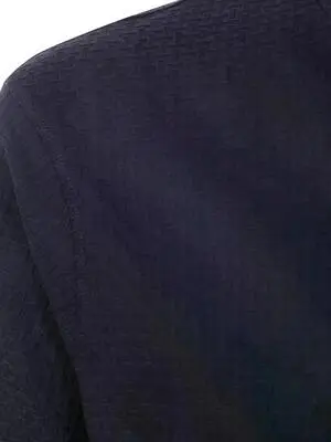 Emporio Armani Textured Cotton T-shirt
