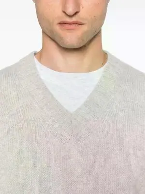 Eleventy V-neck Wool Sweater