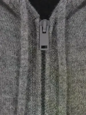 THE ROW Drawstring-hood Zip-front Cardigan