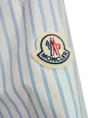 Moncler Striped Zip-up Shirt