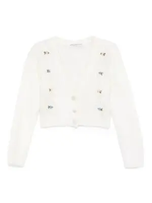 Alessandra Rich Cropped Cardigans For Women