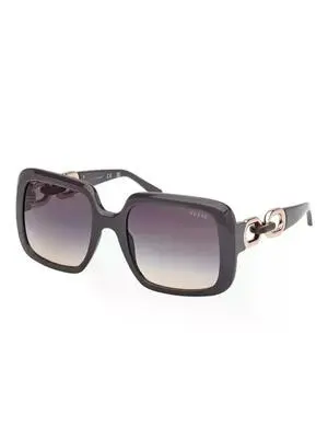 Guess Chain-embellished Square Sunglasses