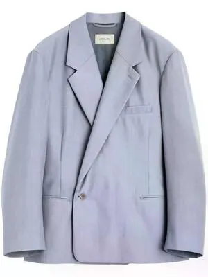 LEMAIRE Double-breasted Blazer - Grey