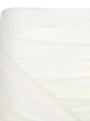 Magda Butrym Ruched Draped Mini Skirt