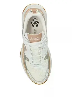 STUART WEITZMAN Logo-embellished Sneakers