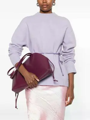JIL SANDER Curve Shoulder Bag - Red