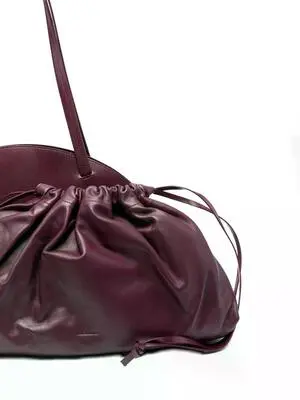 JIL SANDER Curve Shoulder Bag - Red