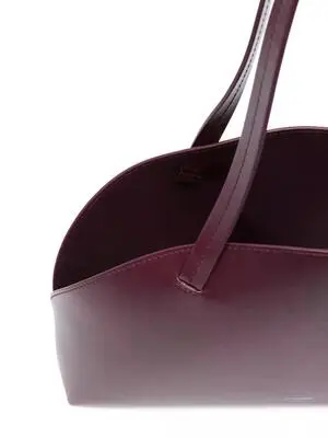 JIL SANDER Curve Shoulder Bag - Red
