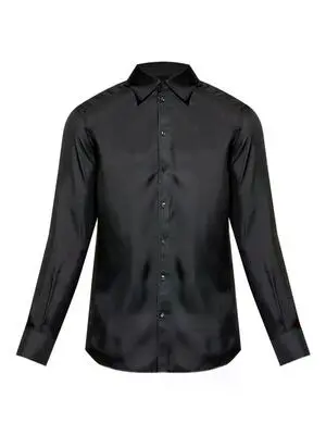 Dolce & Gabbana Long-sleeve Silk Shirt