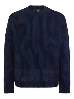 Dsquared2 Ribbed Jumper - Blue