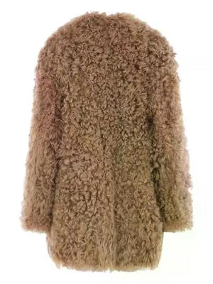 BLANCHA Curly Fleece Coat