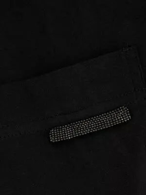 Brunello Cucinelli Embellished Pocket T-shirt - Black