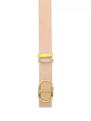 TWINSET Reversible Leather Belt - Brown