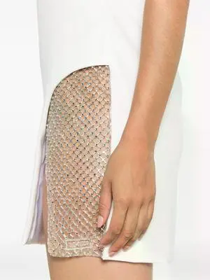 Attico Strapless Mini Dress - White