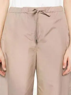 Max Mara Drawstring Cotton Trousers