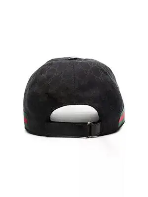 Gucci Gg Supreme Web Baseball Cap