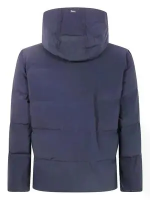 Herno Hooded Padded Jacket - Blue