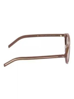 Prada Triangle-detail Cat-eye Sunglasses