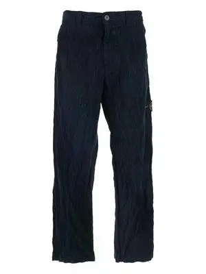 Stone Island Textured Pants For Men