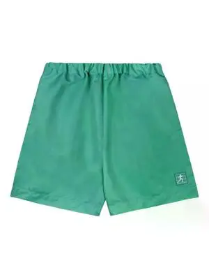 SPORTY & RICH Logo-patch Running Shorts