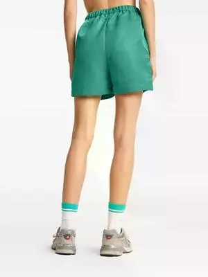 SPORTY & RICH Logo-patch Running Shorts