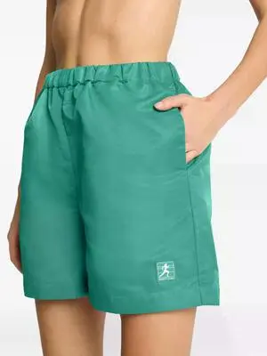 SPORTY & RICH Logo-patch Running Shorts