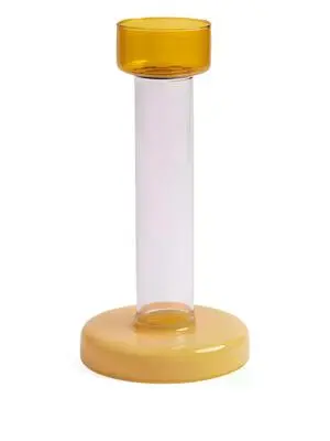 &K AMSTERDAM Medium Bole Candle Holder - Yellow