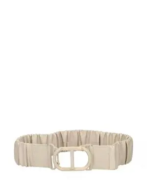TWINSET Pleated Buckle Belt
