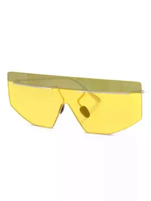 Prada Shield-frame Sunglasses - Yellow