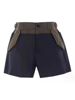 Sacai Belted Pocket Shorts