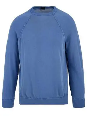 DRUMOHR Long Sleeve Sweater - Blue