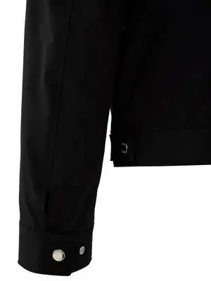 MOORER Zip-up Jacket - Black