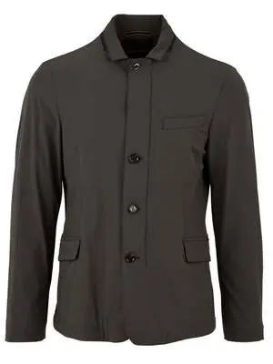 MOORER Long Sleeve Jacket - Grey