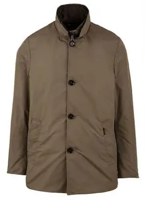 MOORER Coat - Visone/marmotta