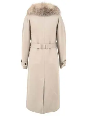 MOORER Belted Coat