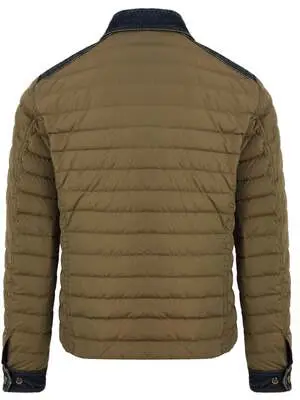 MOORER Quilted Buttoned Coat