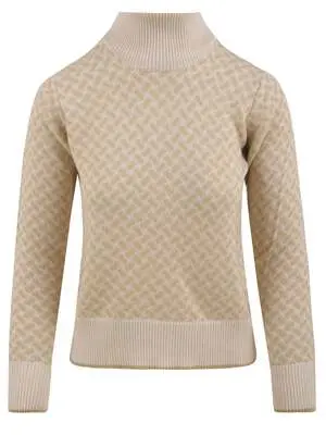 DRUMOHR Patterned Turtleneck Sweater