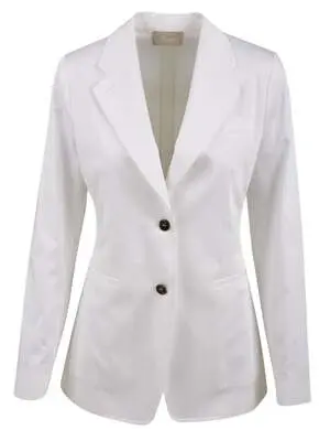 DRUMOHR Tailored Blazer - White