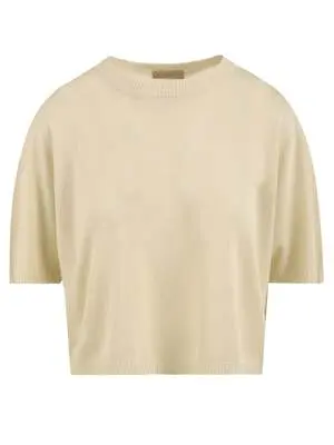 DRUMOHR Boxy Sweater - White