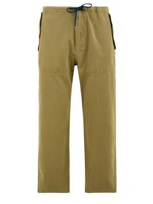 Paul Smith Relaxed-fit Cotton-linen Trousers