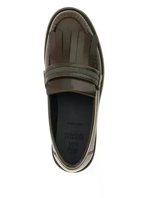 Brunello Cucinelli Monili-chain Loafers
