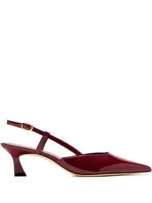 STUART WEITZMAN 50mm Vinnie Slingback Pumps - Red