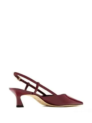 STUART WEITZMAN 50mm Vinnie Slingback Pumps - Red